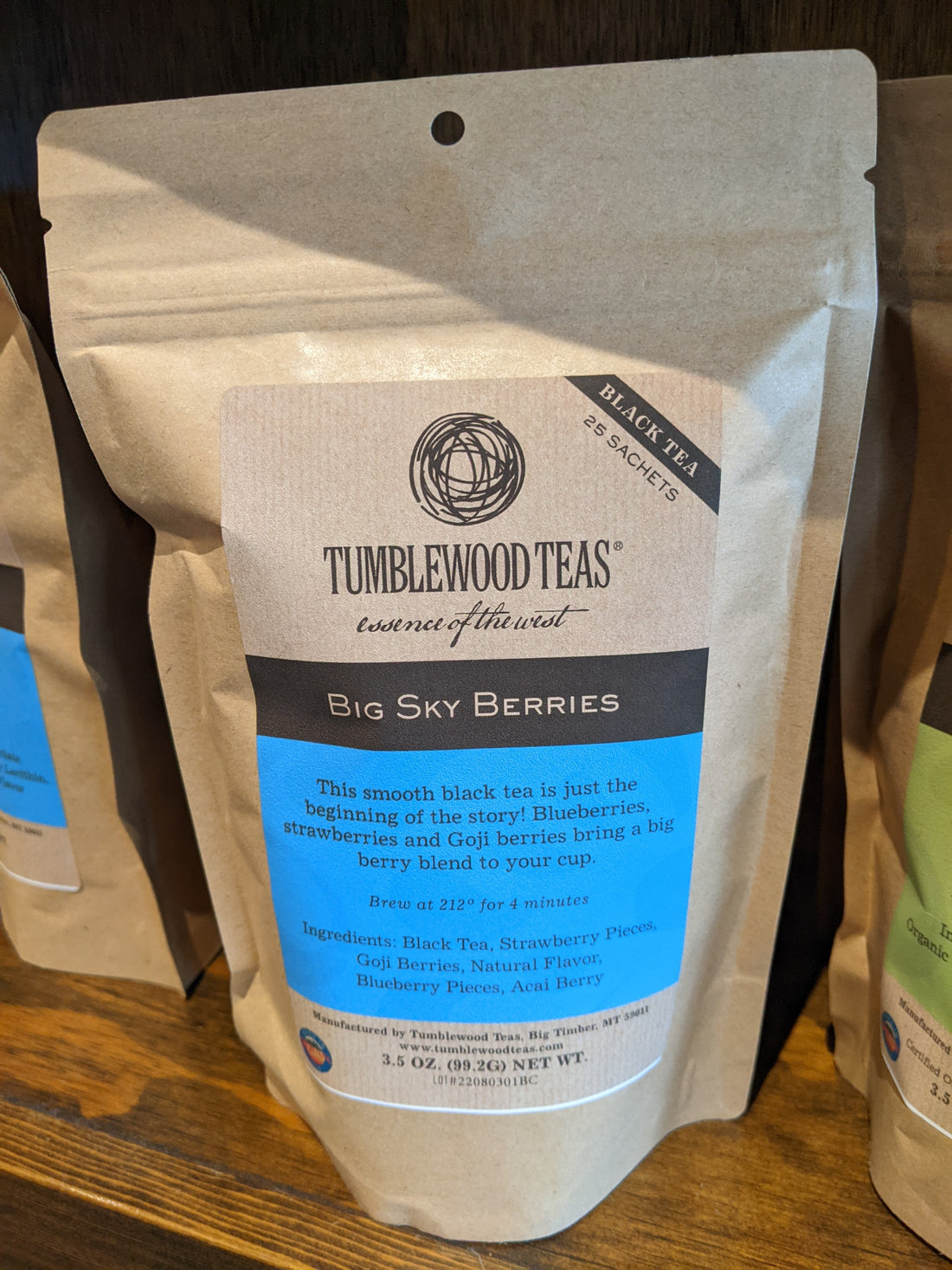 Big Sky Berries - Black Tea - Tumblewood Teas – Coffee Factory Roasters